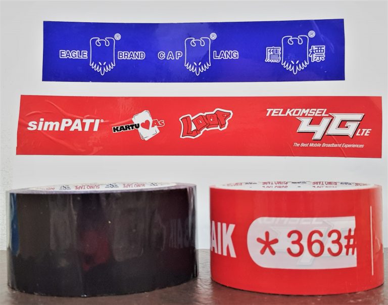 Lakban Custom Logo - PABRIK LAKBAN CUSTOM PRINTING