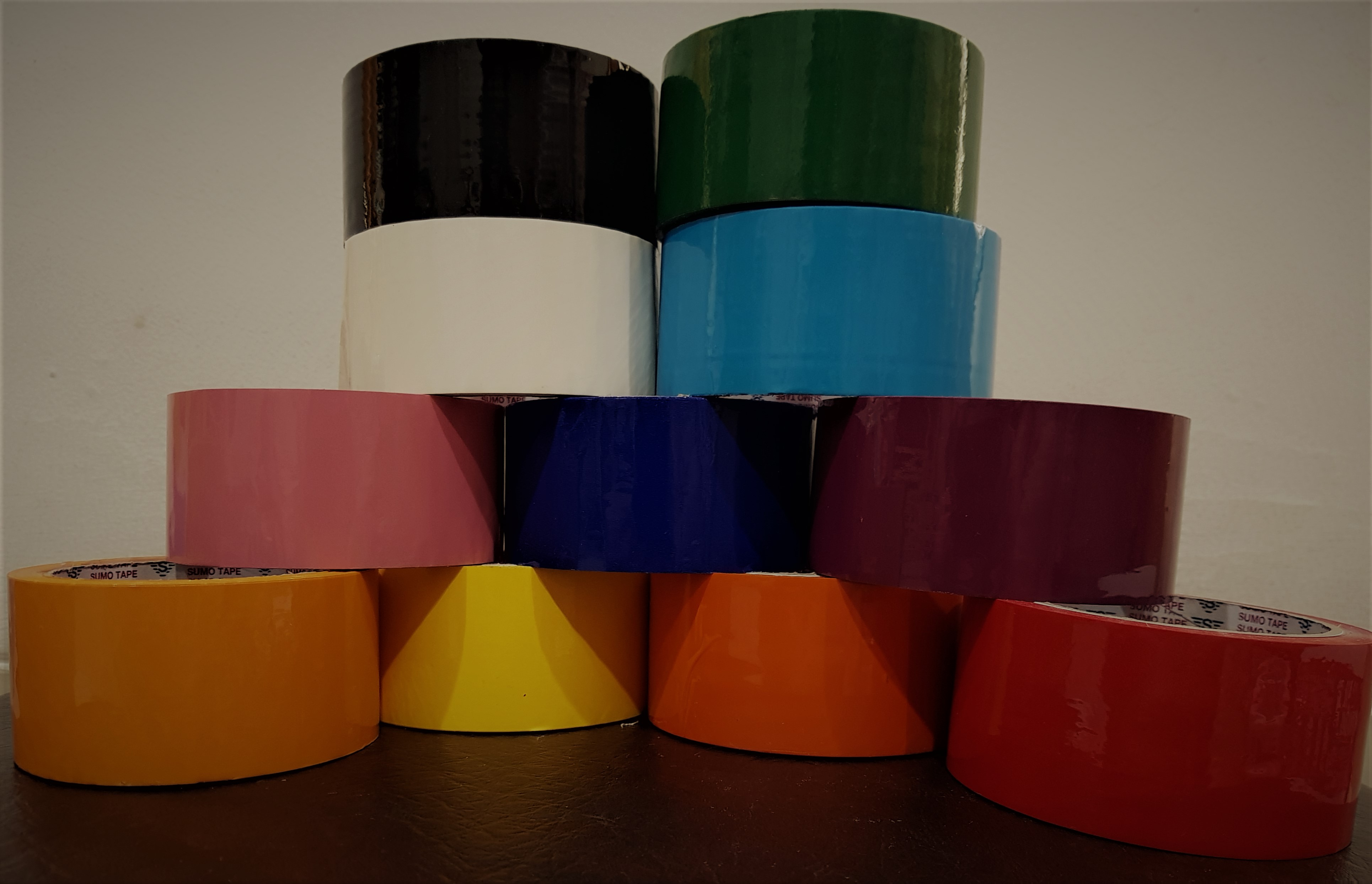 Lakban Warna - PABRIK LAKBAN CUSTOM PRINTING