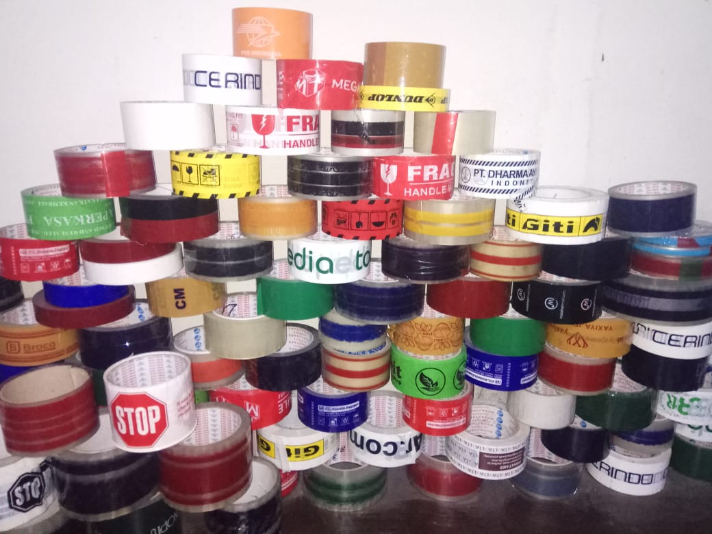 Lakban Custom Jakarta - PABRIK LAKBAN CUSTOM PRINTING